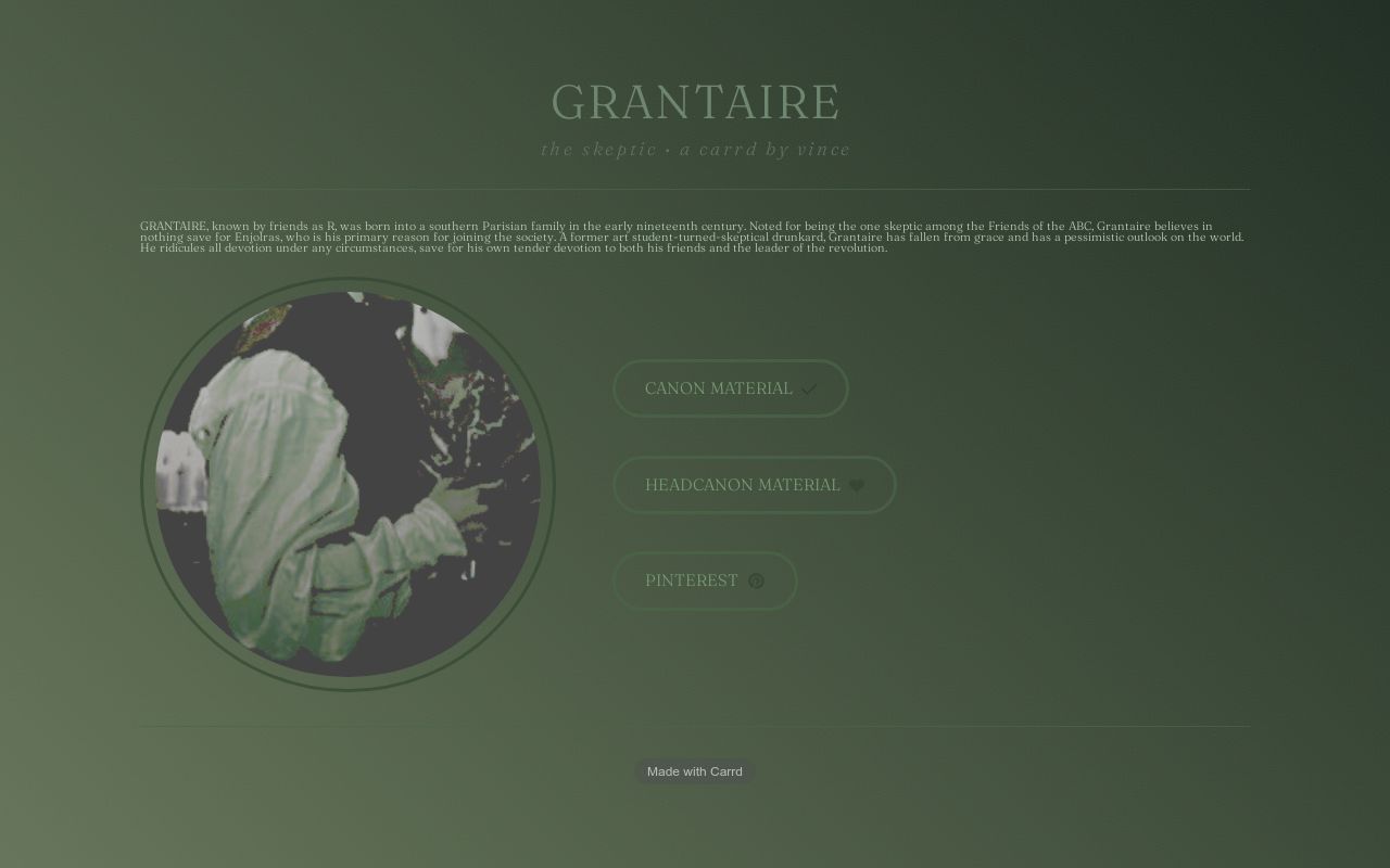 GRANTAIRE : the skeptic